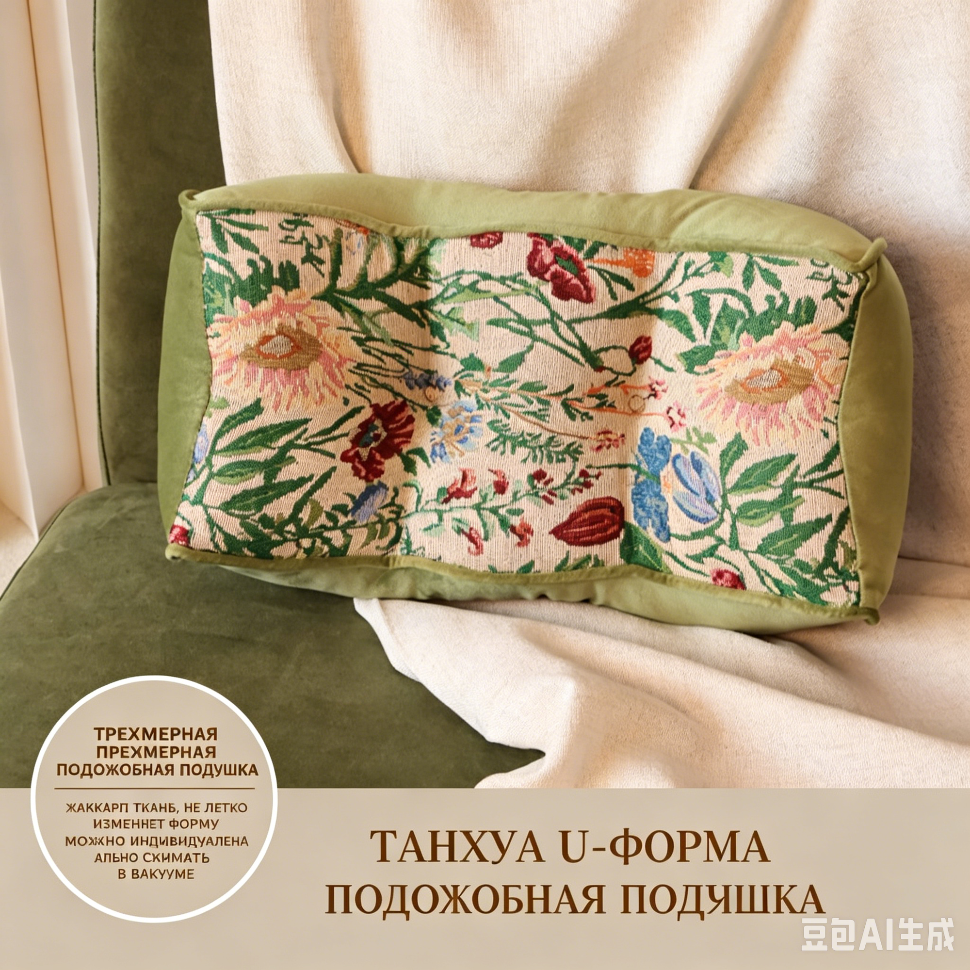 Легкая роскошная диванная подушка высокого класса, жаккардовая прямоугольная поясная подушка, подушка для спальни в гостиной