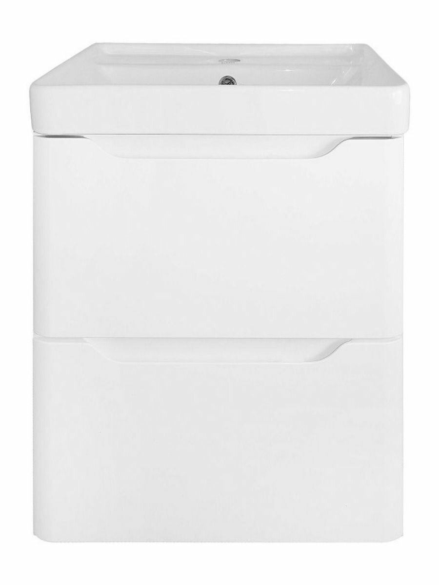 Тумба для ванной Azario Lotos 50/2 с раковиной Монте 50 CS00094662