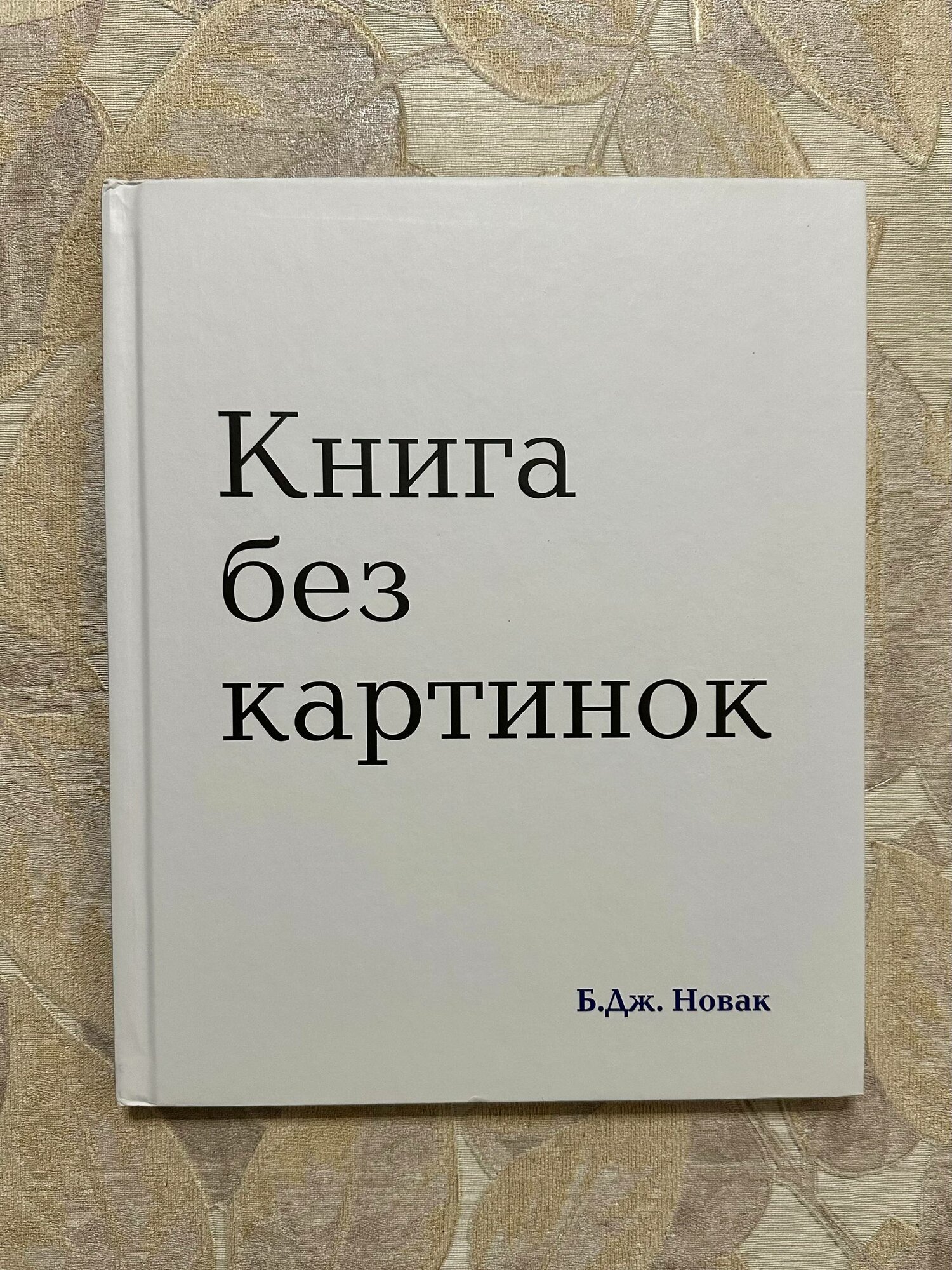 Книга без картинок