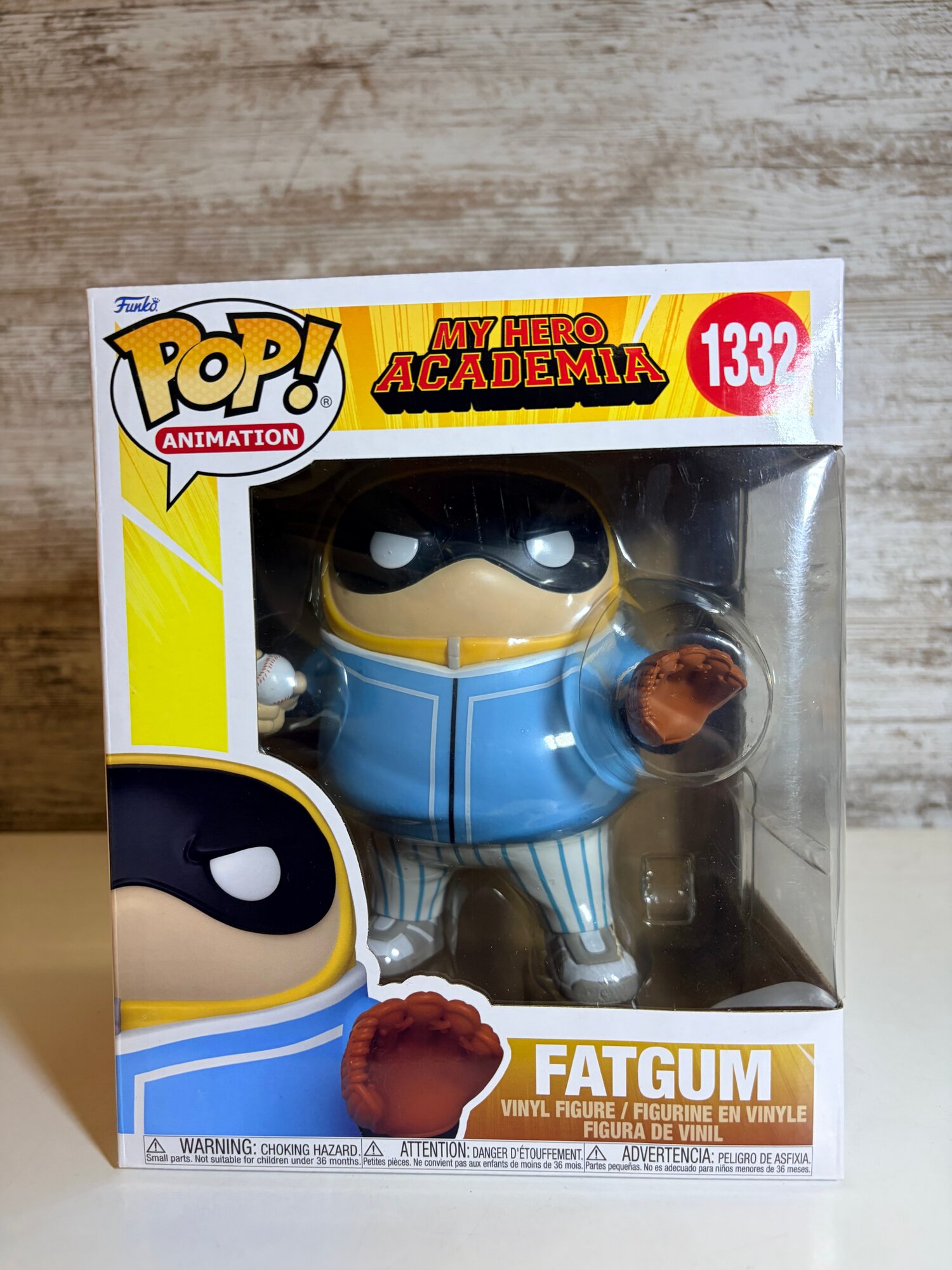 Funko pop Fat Gum, My Hero Academia, Таиширо Тойомицу Жирножвач, Моя Геройская Академия, 10 см от Funko