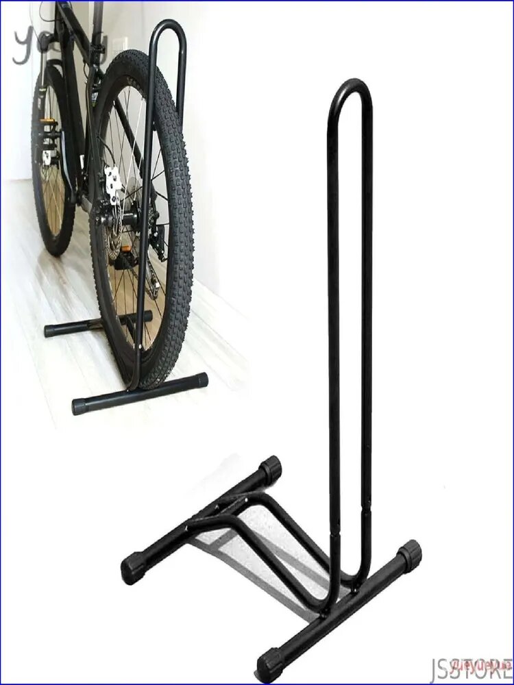 Стойка для хранения велосипеда для колёс 24"-29", черная (разборная конструкция)
