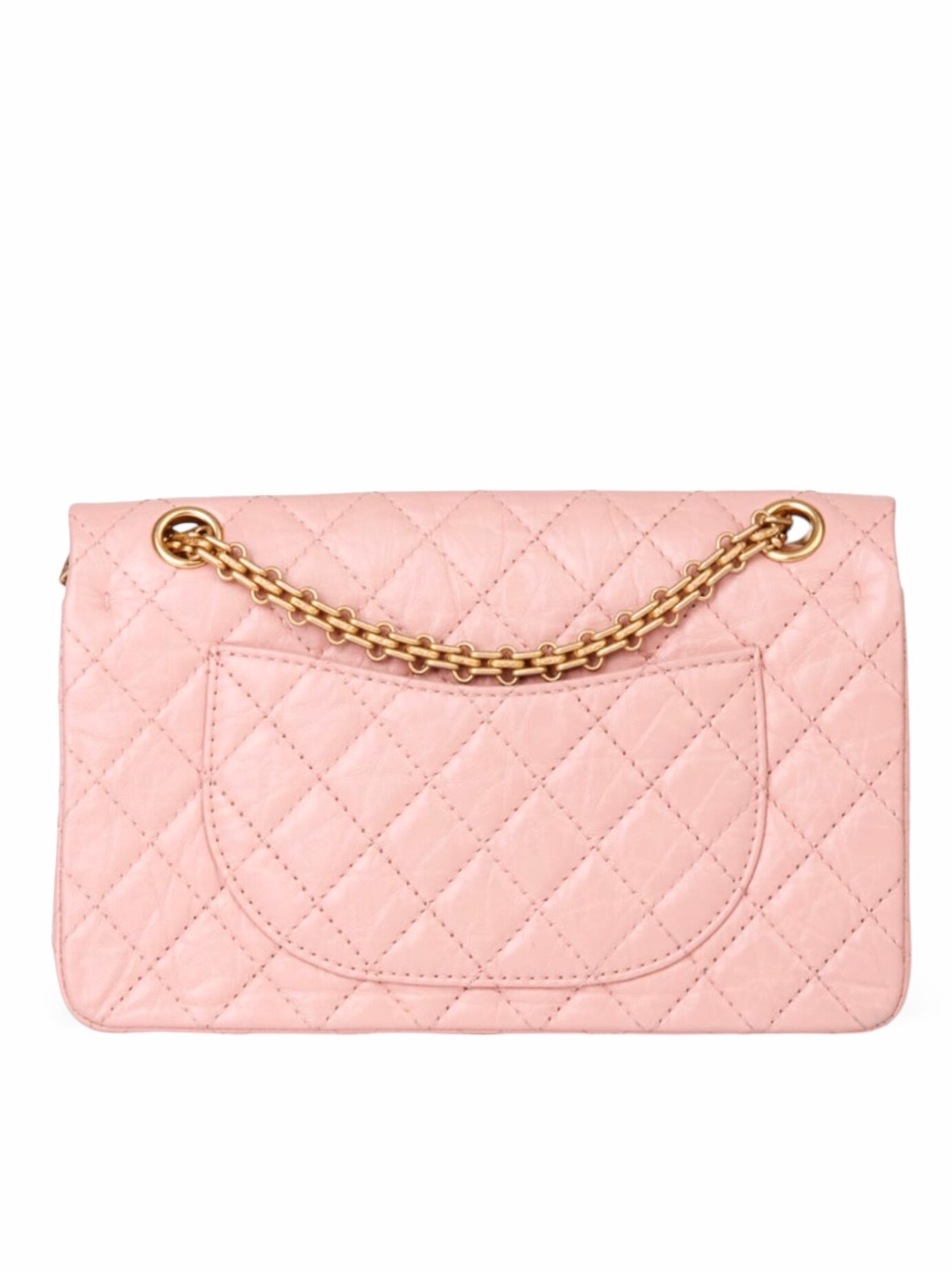 Сумка кросс-боди Chanel 2.55 Reissue, розовый — фото 1