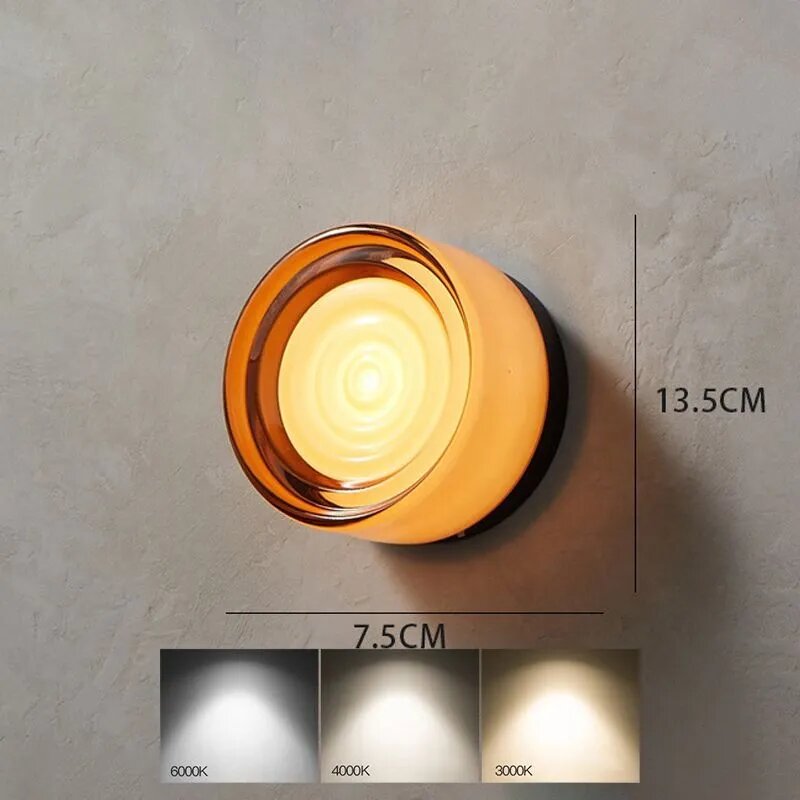 BARCATO Настенно-потолочный светильник, LED, 7 Вт