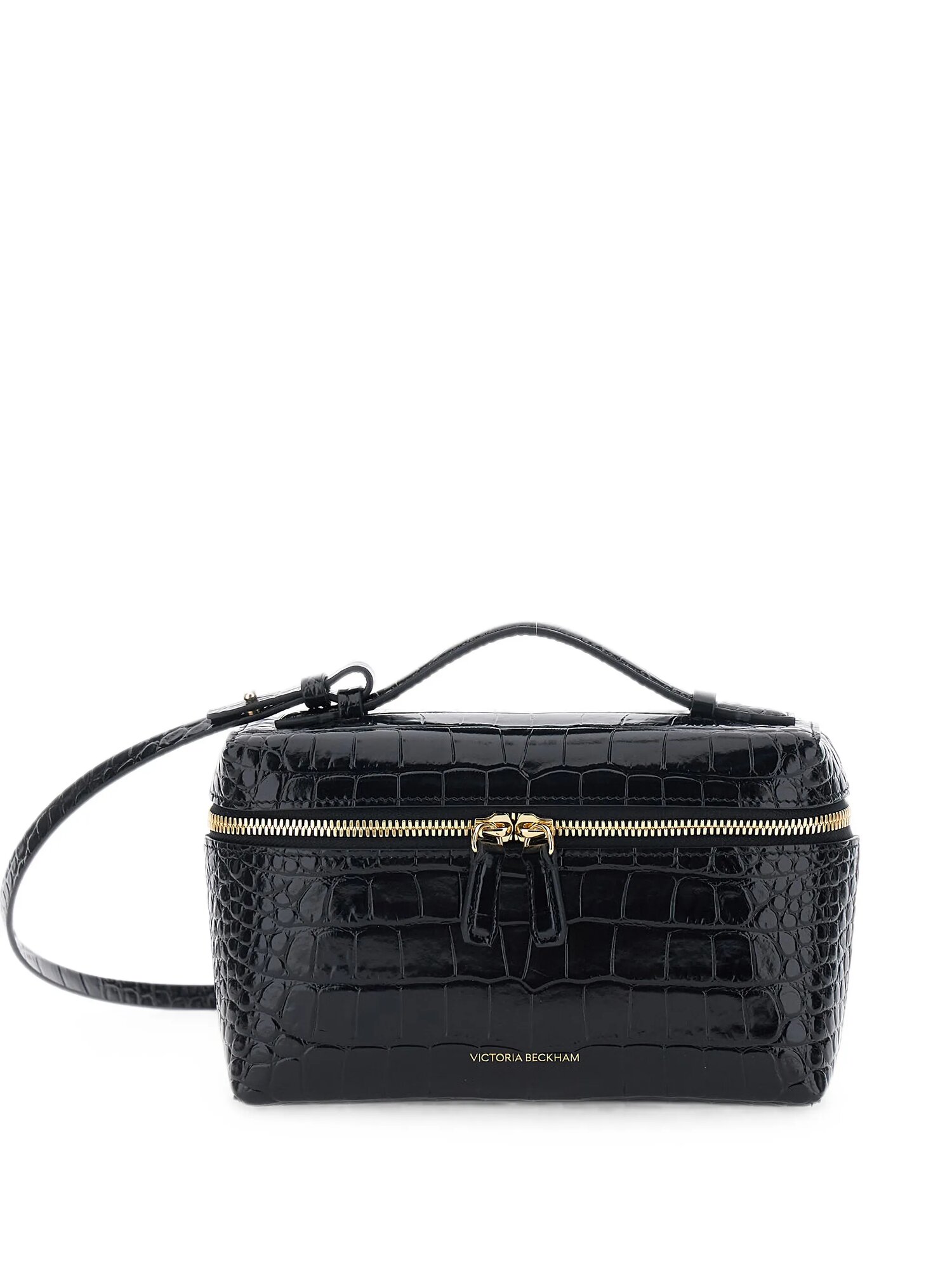 Сумка Dorian croc-effect vanity cross body mini bag