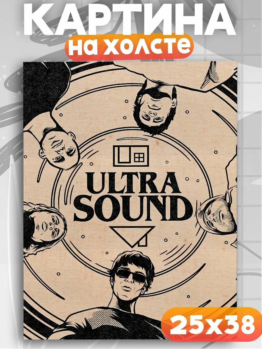 Картина на стену The Neighbourhood, на подрамнике, 1шт, 38х25 размер.