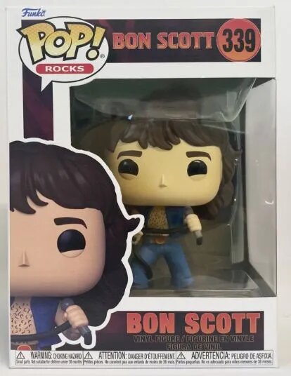Фигурка Funko POP! Rocks AC/DC Bon Scott #339