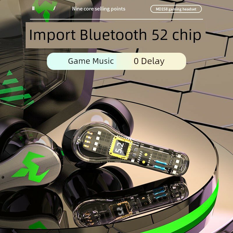 N35 истинно беспроводные Bluetooth-наушники с двойным режимом и декодированием для iPhone Android Xiaomi Huawei — серые