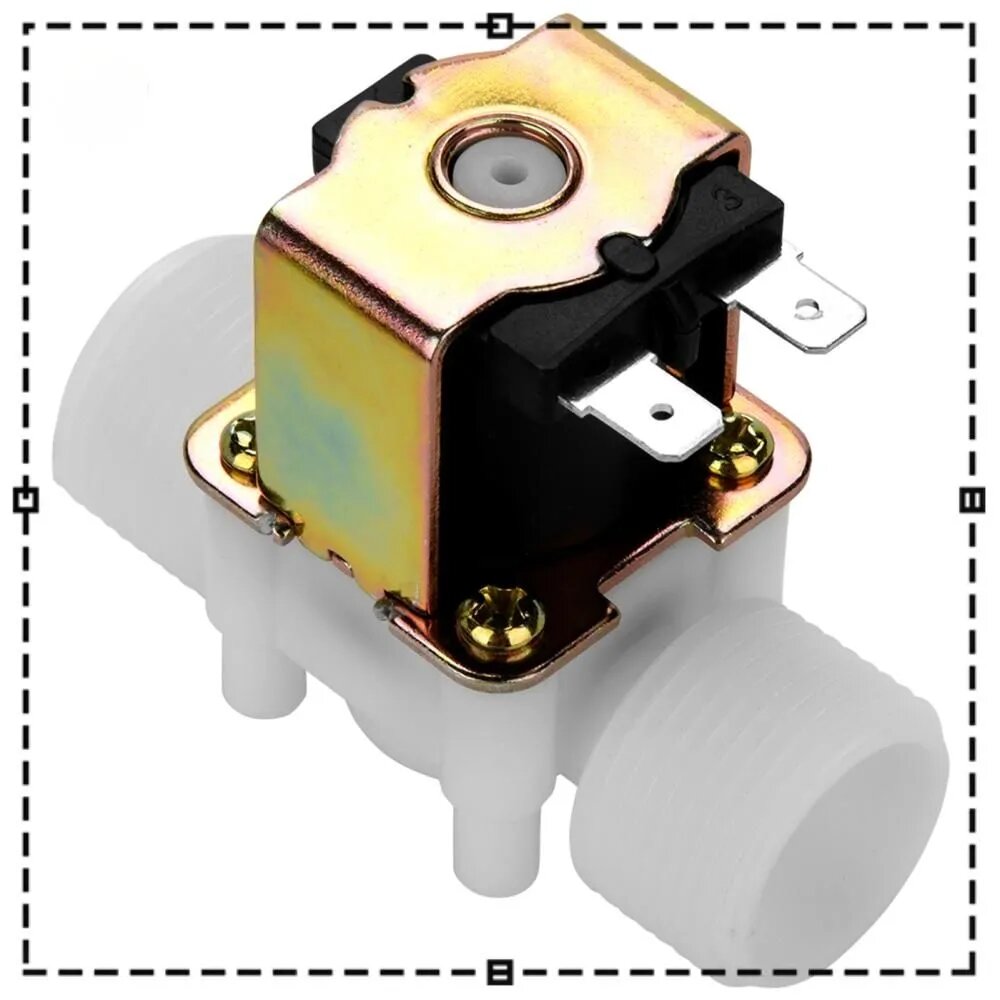 Электромагнитный клапан DC12V DN20 G3/4, нормально закрытый, для воды
