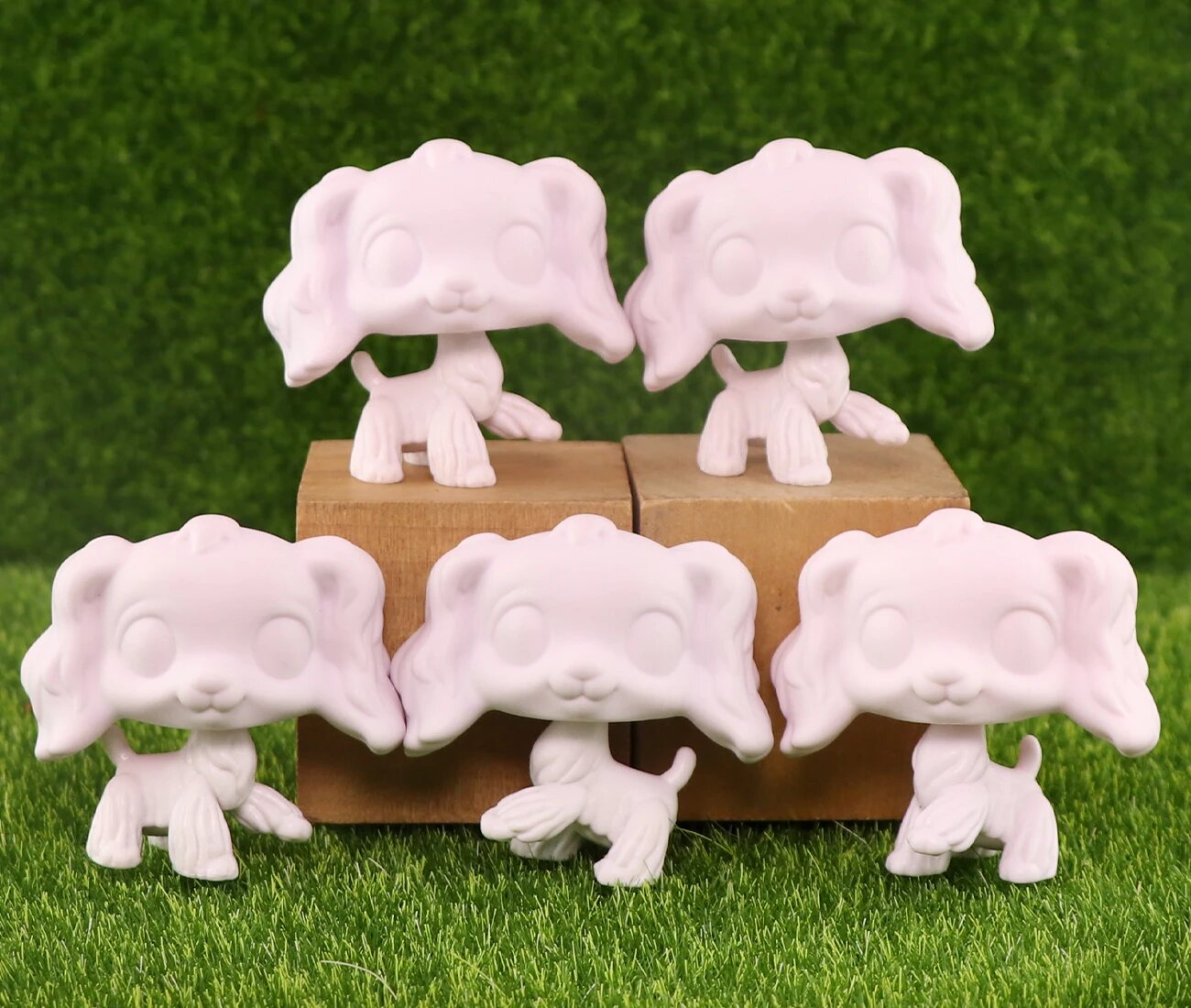 5 шт. виниловых мини-фигурок Minilpsshop для сборки: кошка, сидящая кошка, хорьок для LPS 8
