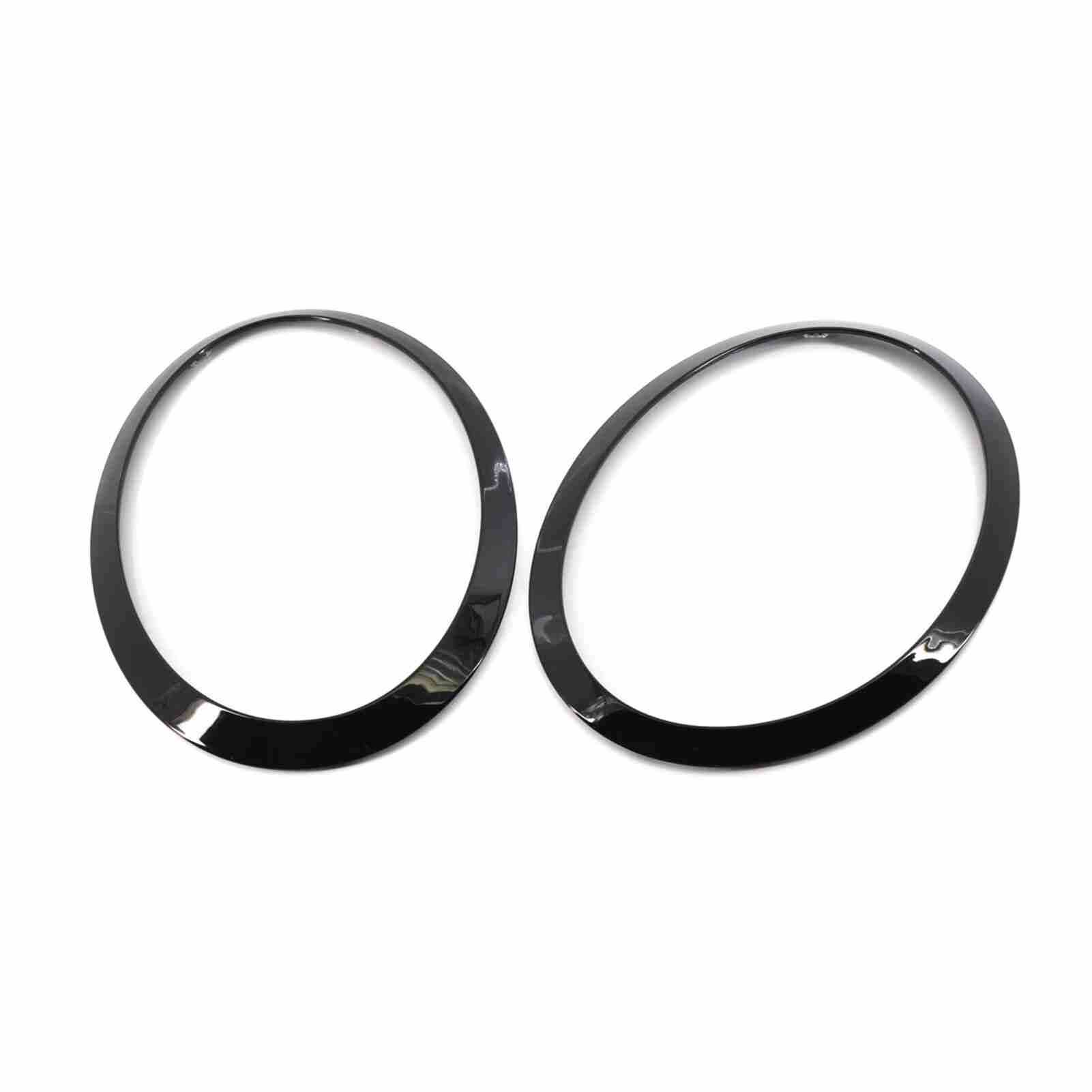 Ободок для фар, 2 шт, заменитель для BMW MINI COOPER F55/F56/F57 2014-2021, OEM 51137300631, 51137300632