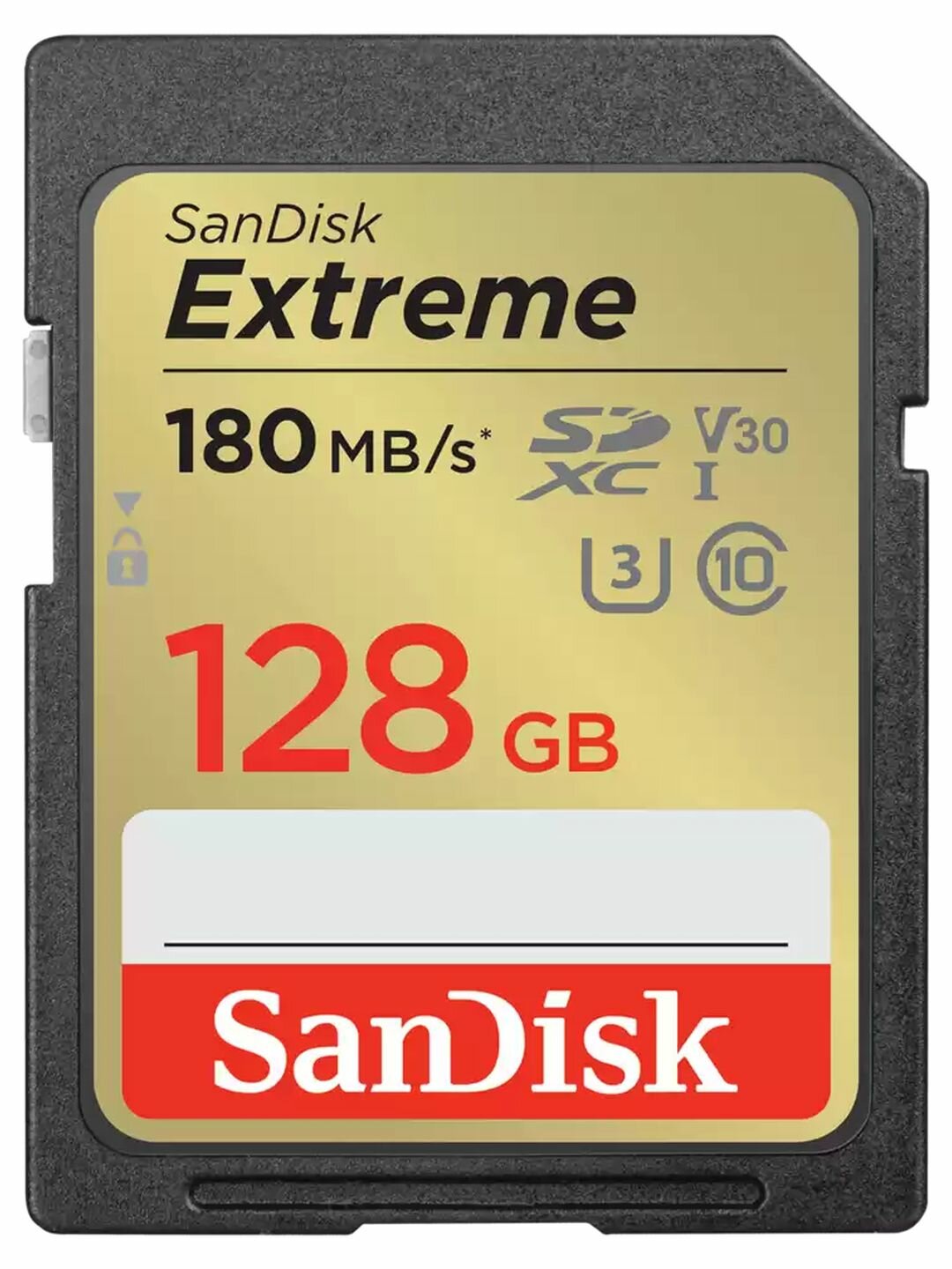 Карта памяти SanDisk Extreme SD UHS-I (SDSDXVA-128G-GNCIN), 128 ГБ