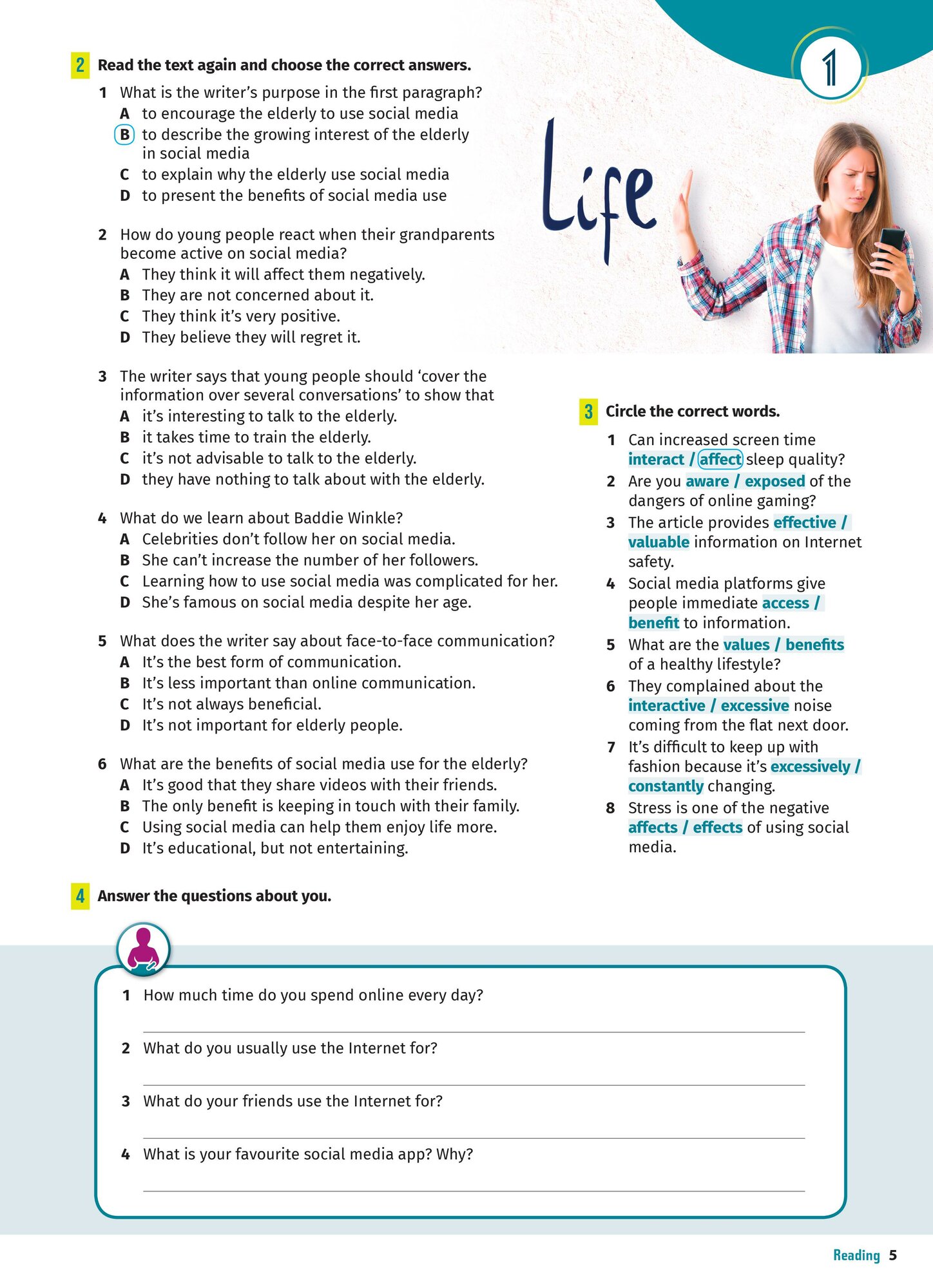 Ultimate English (B1+) Workbook / Рабочая тетрадь по английскому языку — фото 1