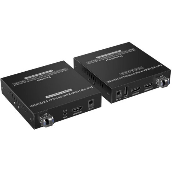 Удлинитель Lenkeng HDMI KVM по оптическому кабелю до 40 км LKV651KVM