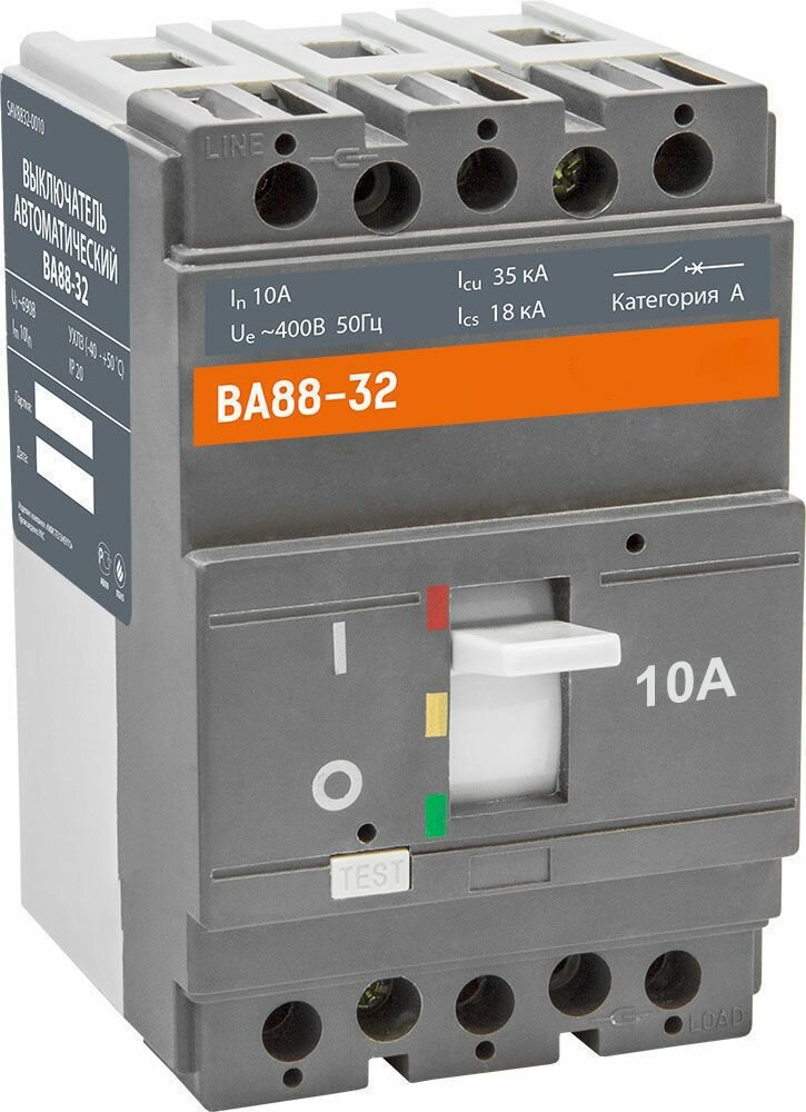 Автоматический выключатель ВА88-32 3Р 63А 25кА IEK