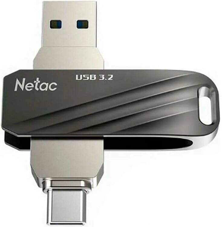 Флеш Диск Netac US11 128GB USB3.0+TypeC Dual Flash Drive 128GB