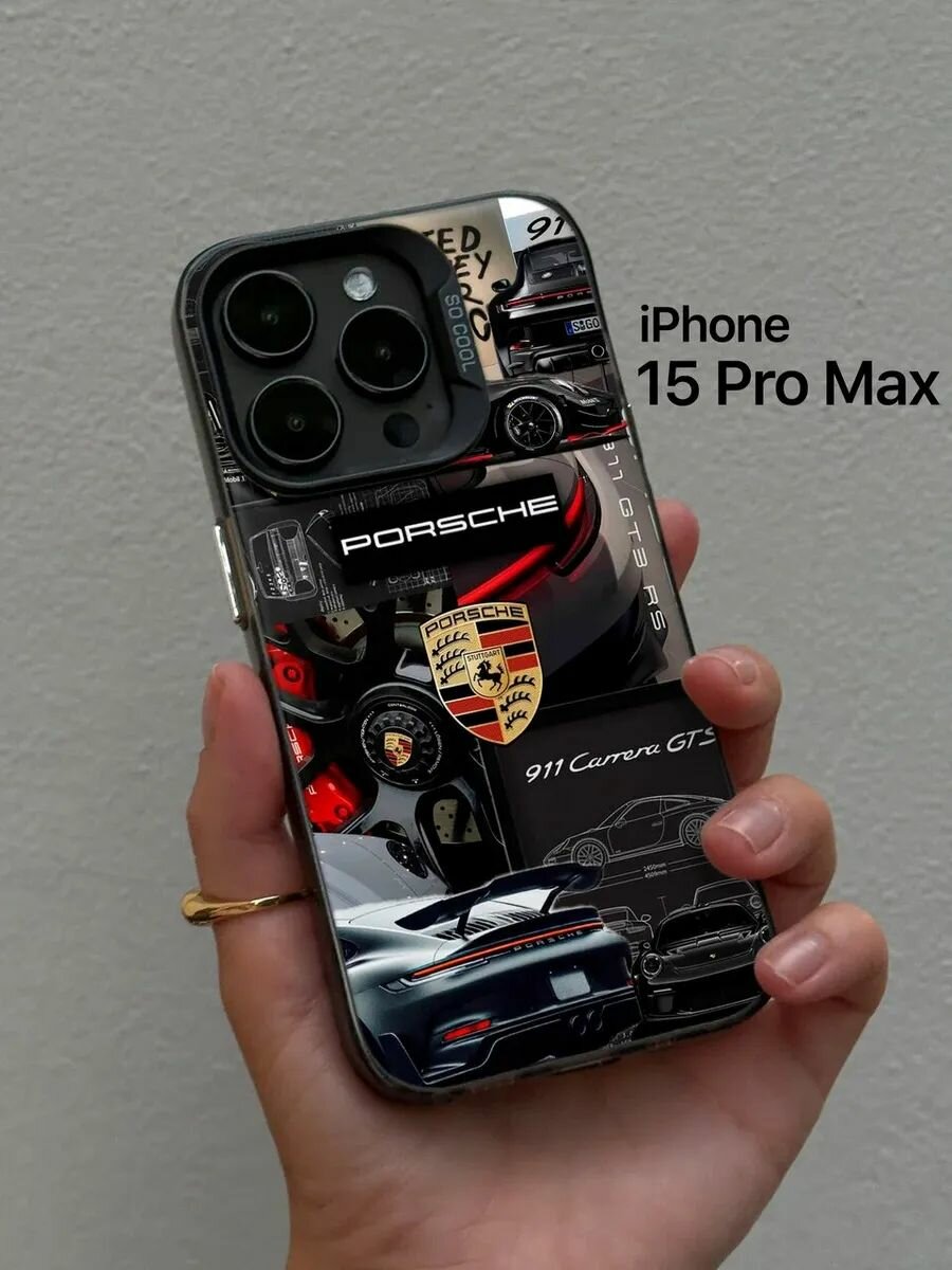 Чехол на iPhone 15 Pro Max порше