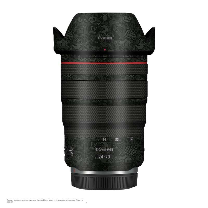 Наклейка для объектива Canon RF24-70mm f/2.8 - классический граффити-узор для фото