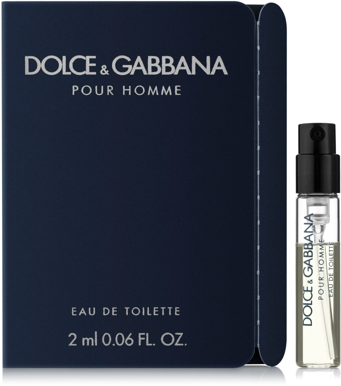 Dolce & Gabbana Dolce and Gabbana Pour Homme туалетная вода 2 мл пробник для мужчин - Дольче Габбана Пур Хом