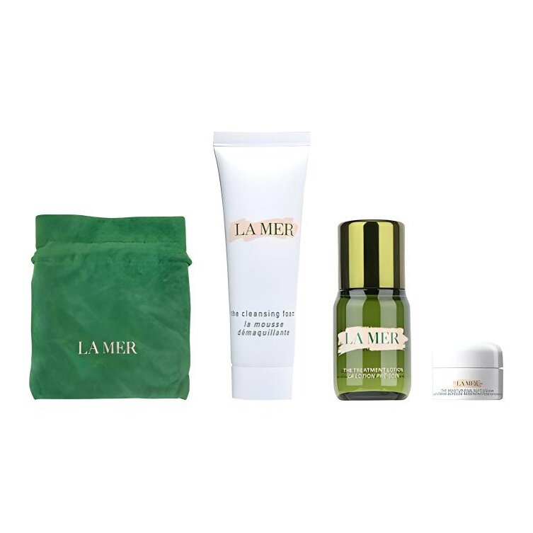 Крем для лица LA MER Essence Сыворотка Очищение Вода Набор образцов трех предметов Набор волшебных цветов