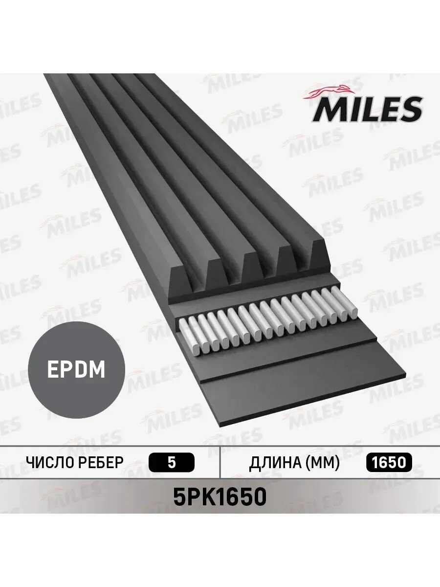Ремень поликлиновый 5PK1650