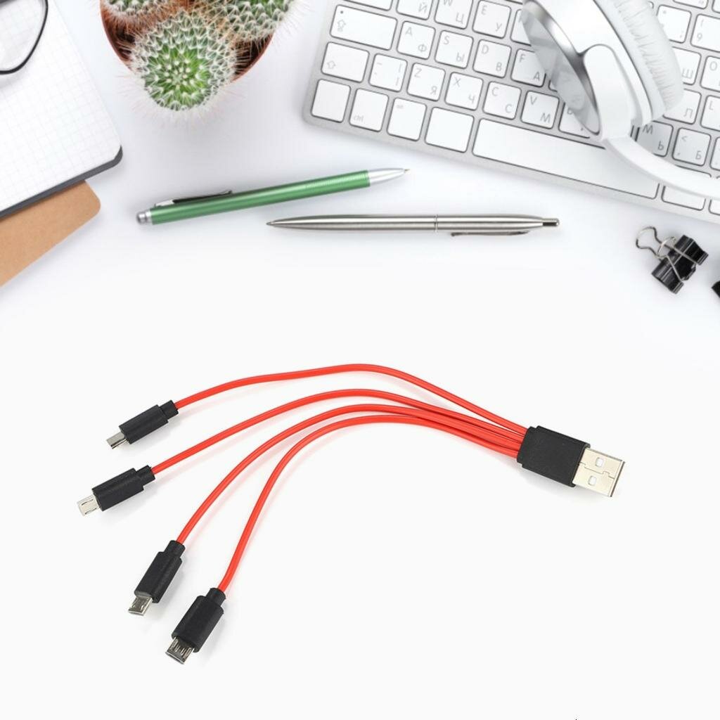 Микро-USB сплиттер 4 в 1 — фото 1