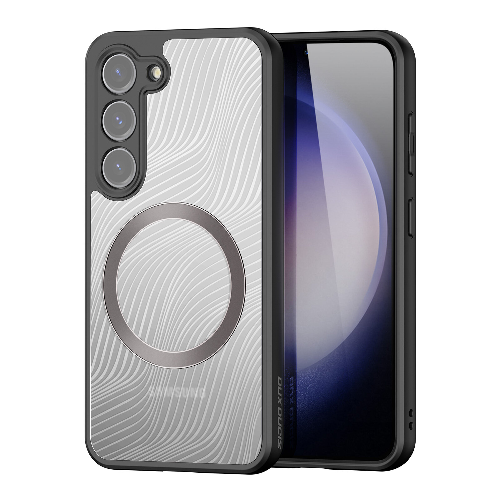Чехол с MagSafe от Dux Ducis для Samsung Galaxy S23+ Плюс, серия Aimo Mag Series Case