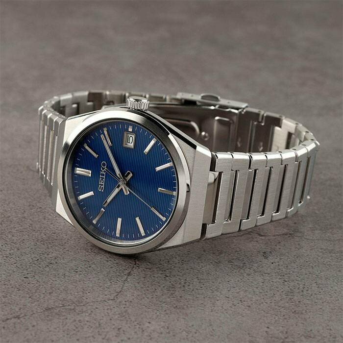 Наручные часы SEIKO Classic, синий/серебристый — фото 1