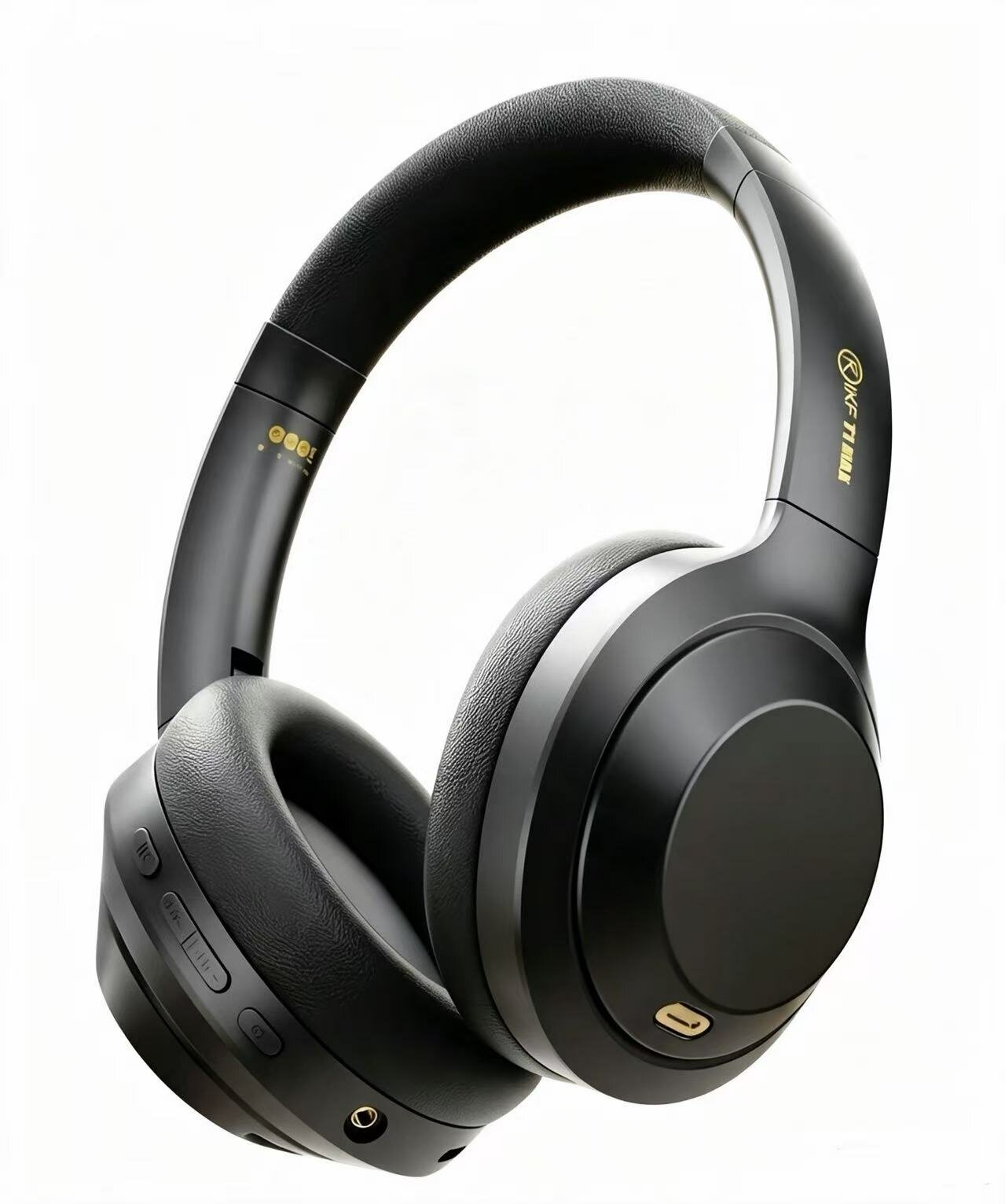 IKF T1 Max проводные накладные игровые наушники с Bluetooth и шумоподавлением, черные