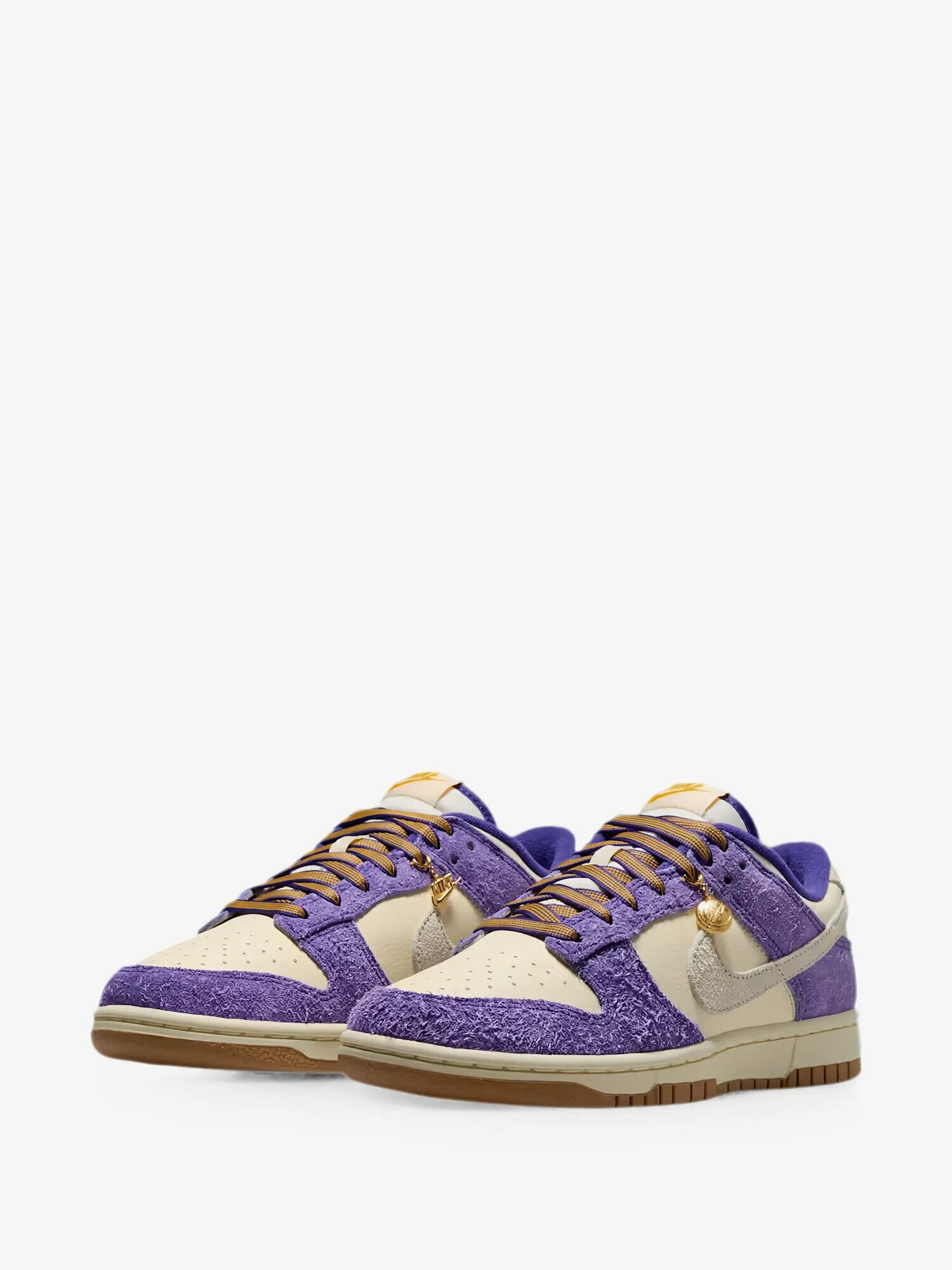 Кроссовки NIKE Dunk Low "Game Day" sneakers, размер 5.5 US, фиолетовый — фото 1