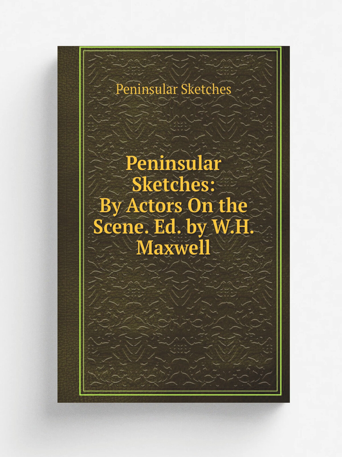 Peninsular Sketches: By Actors On the Scene. Ed. by W.H. Maxwell