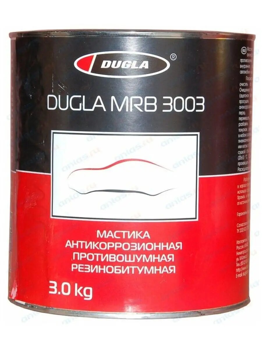 DUGLA Мастика резинобитумная (3кг)