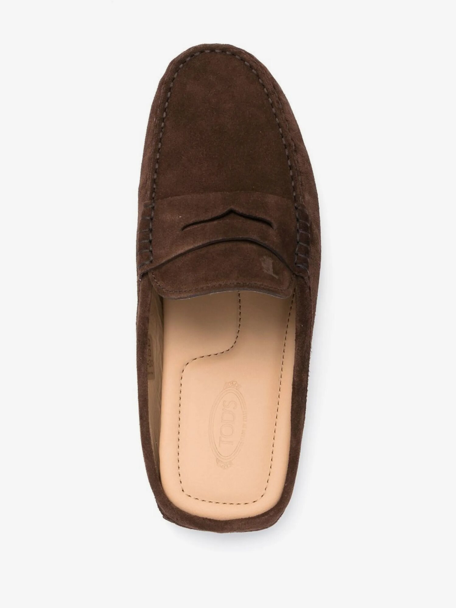 Мюли Tod's Gommino Bubble, размер 7, brown — фото 1