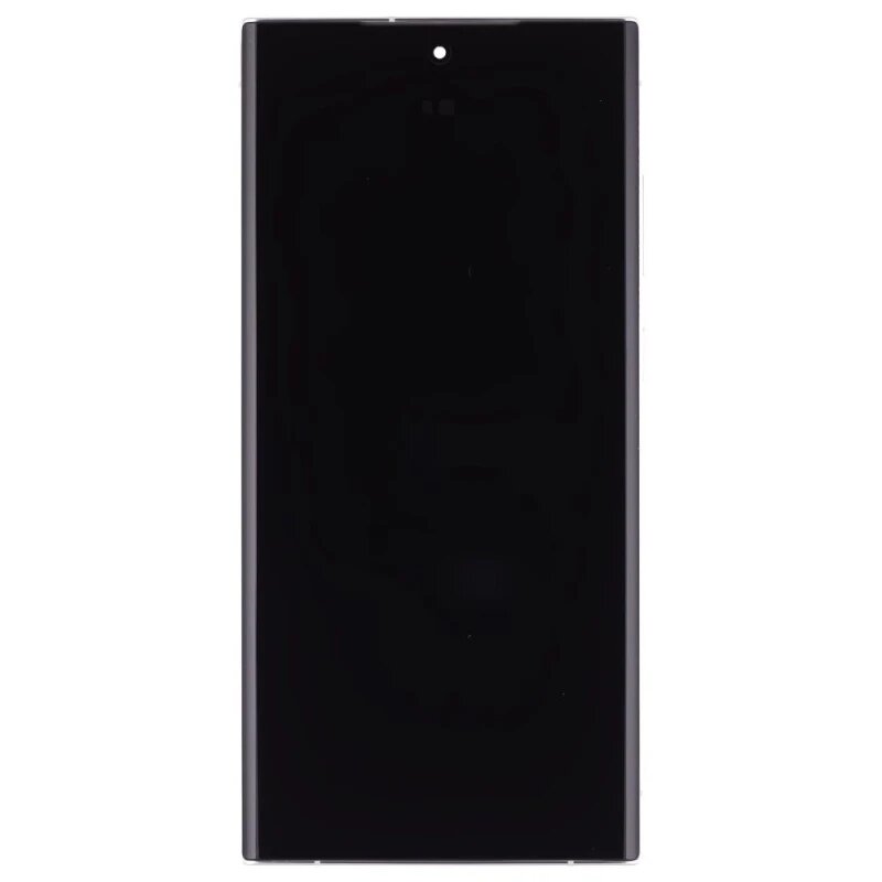 Дисплей для Samsung S918 Galaxy S23 Ultra + тачскрин (серебристый) (в рамке) (OLED) (Full Size)