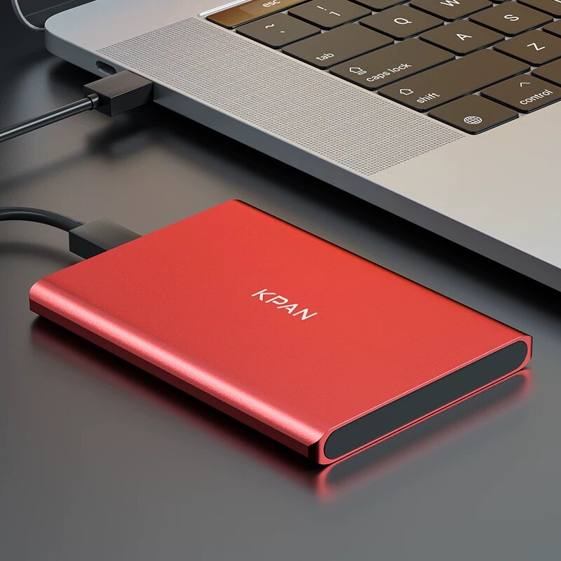 KPAN 750ГБ Внешний Жесткий Диск USB 3.0 для ПК, Телефона и PS4 - Красный Китайский Стандарт