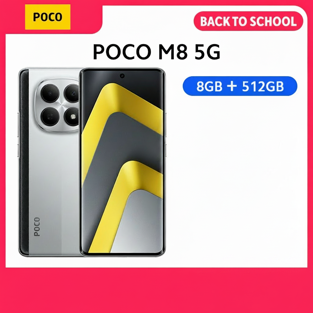 Смартфон Poco M8, 8/512ГБ, global