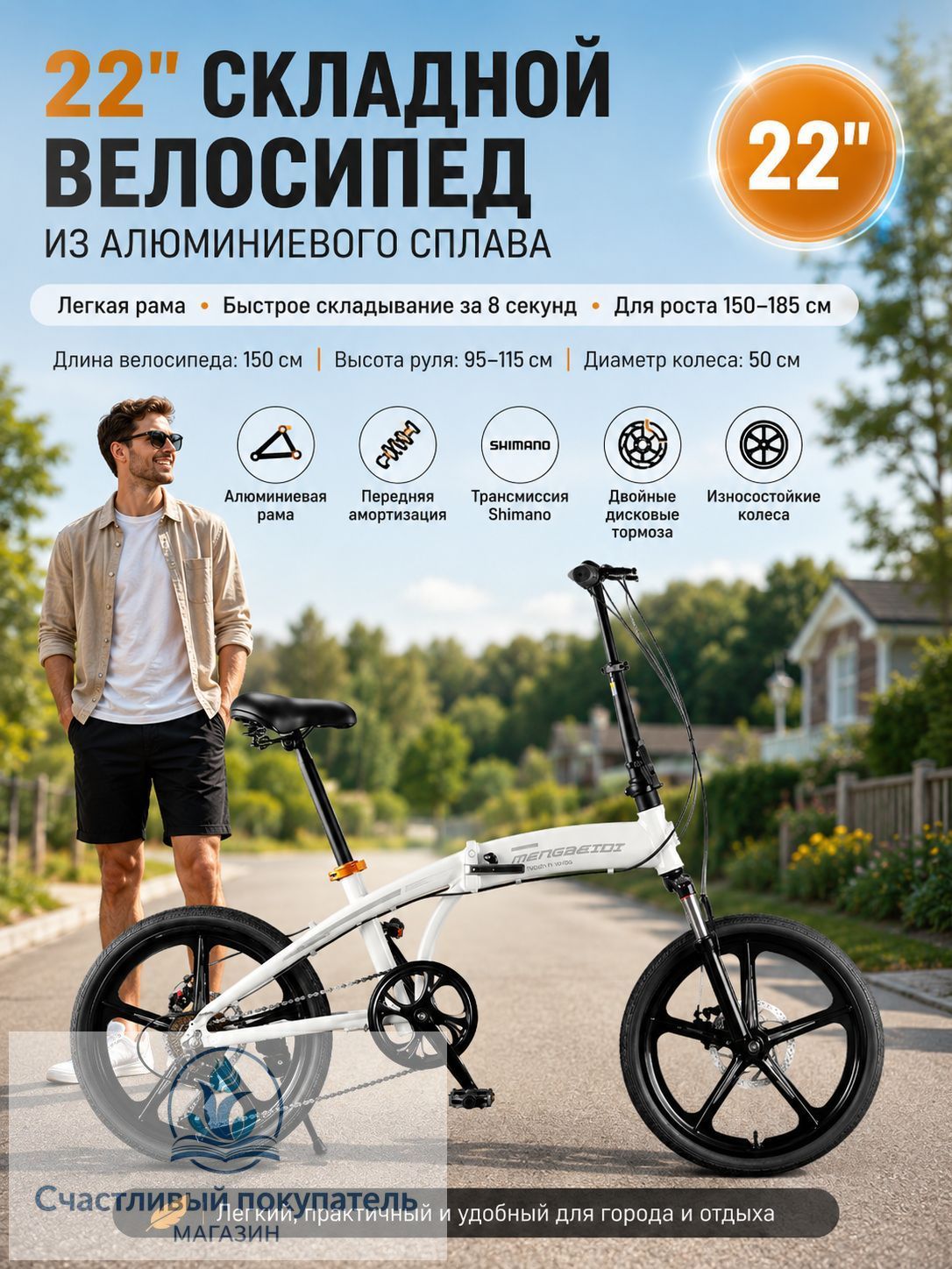 Велосипед Городской, Горный, SKU01729