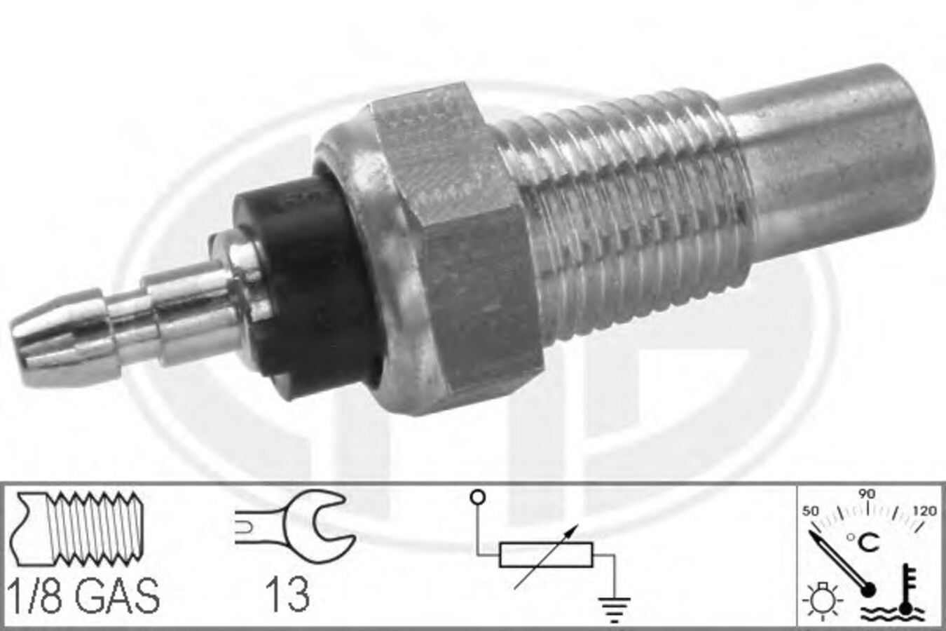 Датчик Темп. охл. жид. Honda Accord Iii-Vii 85-03, Civic Ii-V 88-00, Hr-V 99> (ERA 330095)