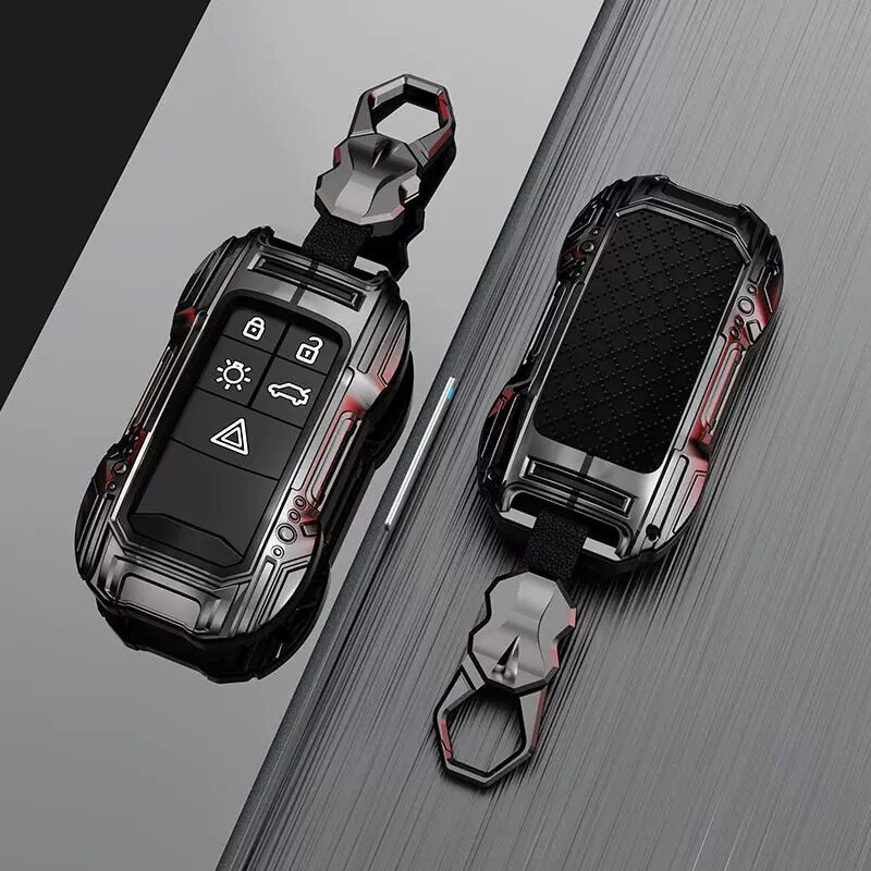 Матовый черный ключевой брелок с ринестонным замком для Volvo XC60 S90 S60 XC90 XC40 V40 S60L Стиль B