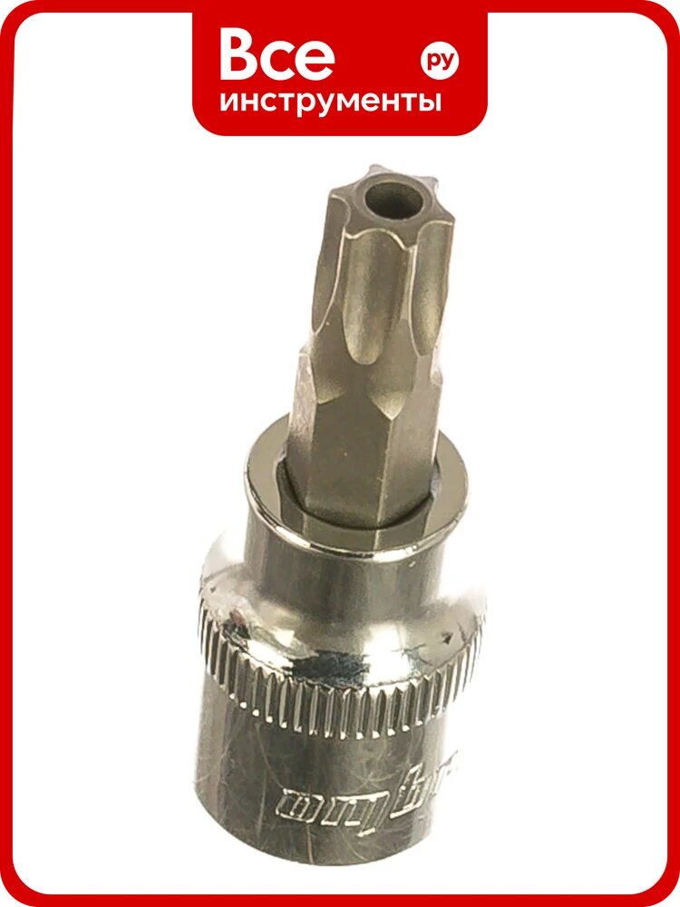 Насадка торцевая 3/8"DR с вставкой-битой TORX с отверстием, T45 Ombra 138845