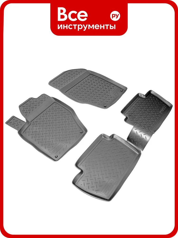 Салонные коврики UNIDEC для Peugeot 307 2001-2008 NPL-Po-64-36