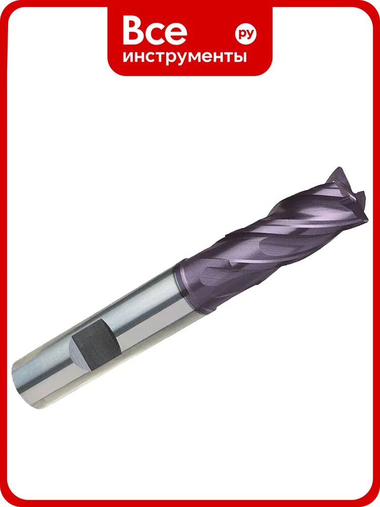 Фреза концевая Super Line короткая серия GH100U (4 мм; твердый сплав; тип NH; FIRE; Z3) Guhring 5574 4,000