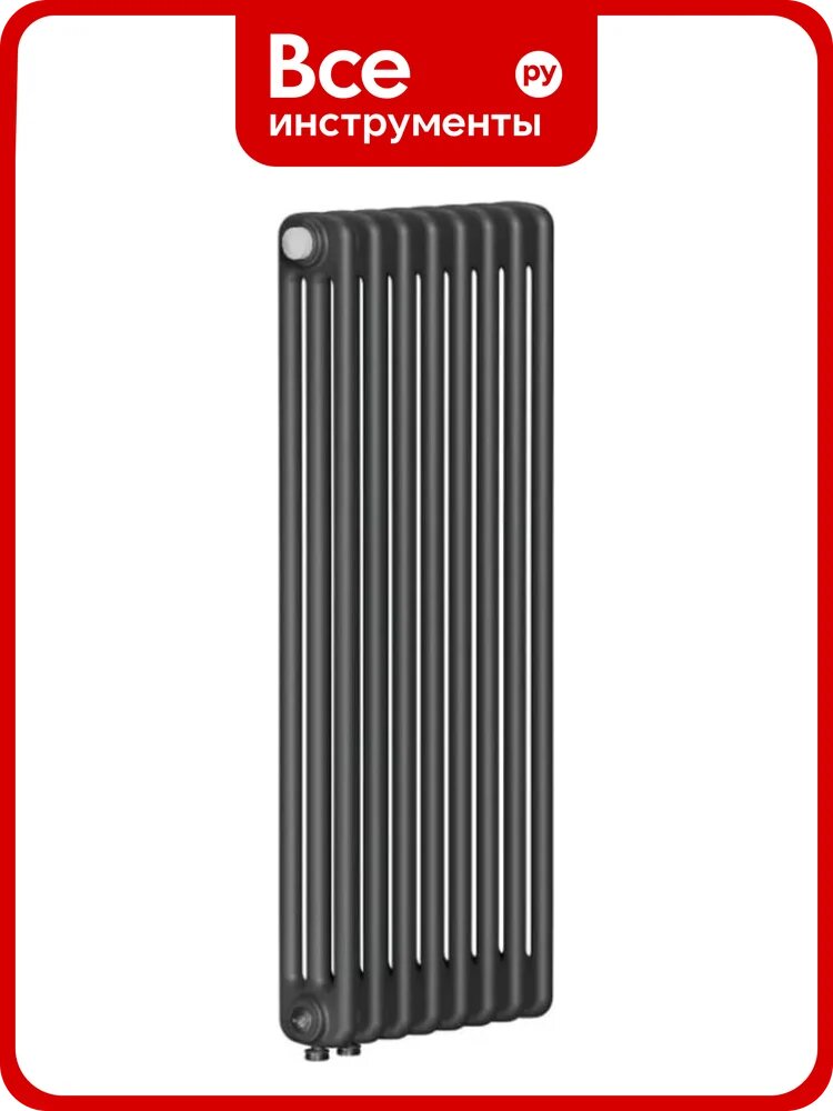 Радиатор трубчатый RIFAR TUBOG Ventil 3180 DV1 Титан 10 секц. нижн. TUB 3180-10-DV1-TI