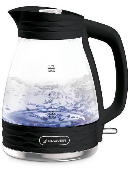 Чайник электрический BRAYER BR1029BK 1,7 л.