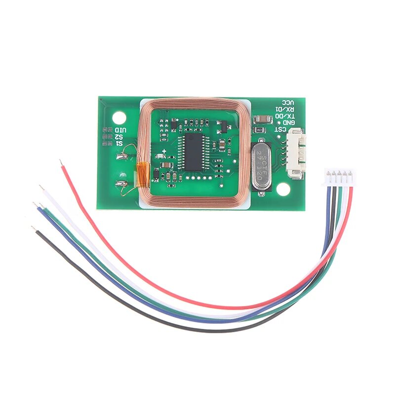 Миниатюрный Модуль Считывателя RFID-карт 5В С Интерфейсами Wiegand UART TTL, Поддержка Двух Частот 125 кГц И 13