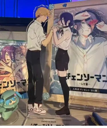 Акриловые фигурки Denji & Reze, 1/4, Stand-Reze Denji