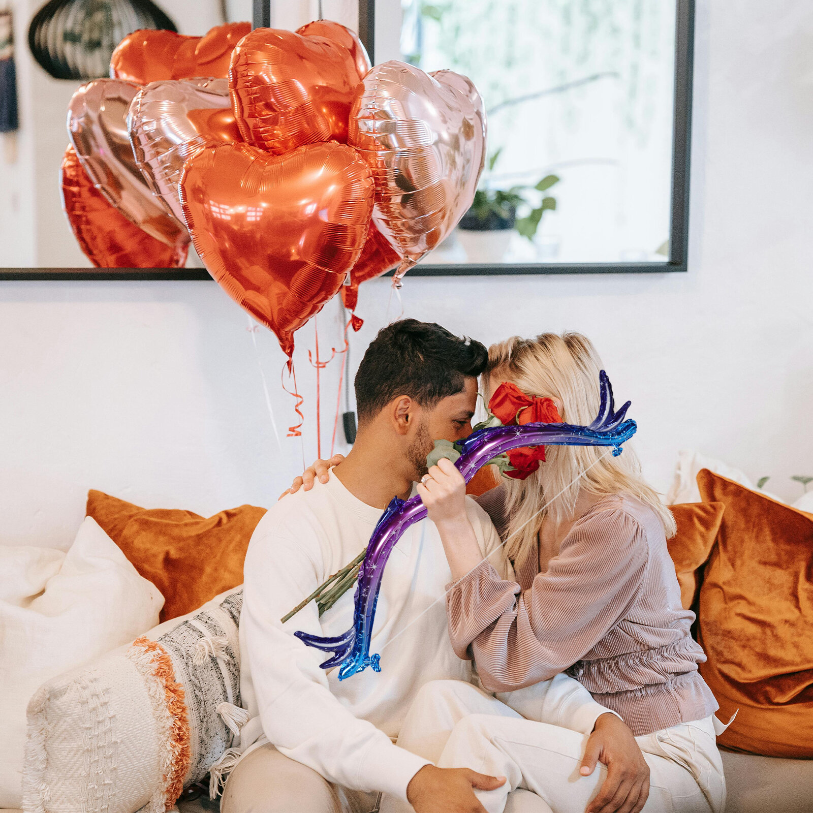 Набор Стрел Valentines Day Баллоны Из Майлара Для Декора Праздничных Мероприятий 100.00X32.00X10.00Cm
