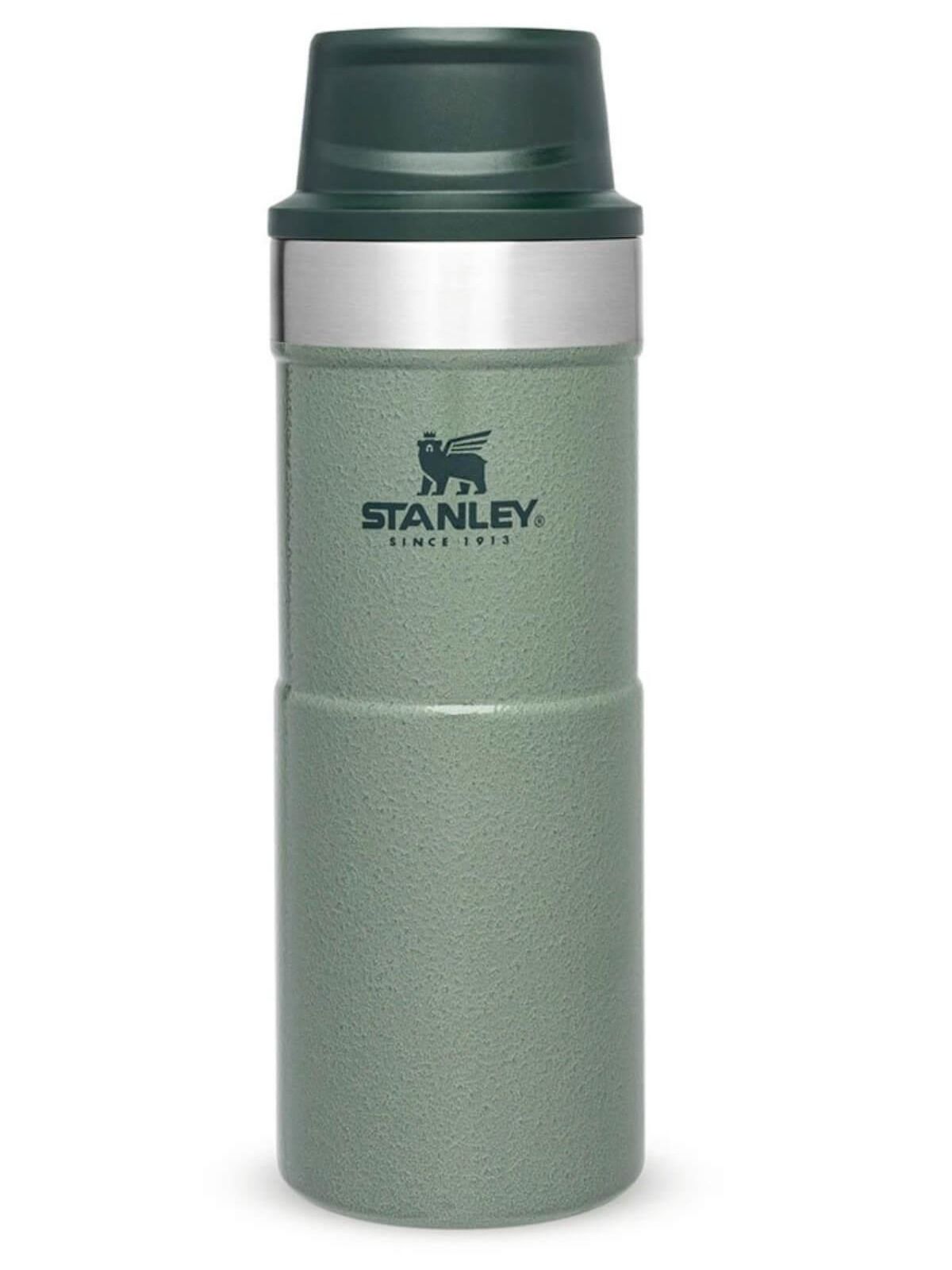 Stanley Термос 0.47 л, холод 10 ч, тепло 7 ч, ударопрочный корпус, вакуумный, зеленый