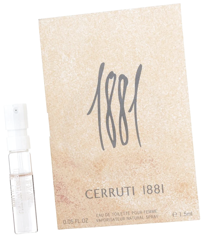 Женская туалетная вода Cerruti 1881 миниатюра 1.5 мл / Черутти парфюм