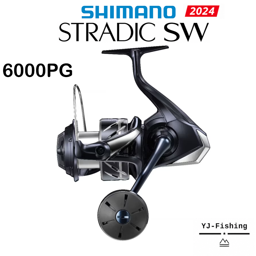 SHIMANO 2024 STRADIC SW 6000PG Спиннинговое катушка Подходит для Морская и пресной, Малайзия