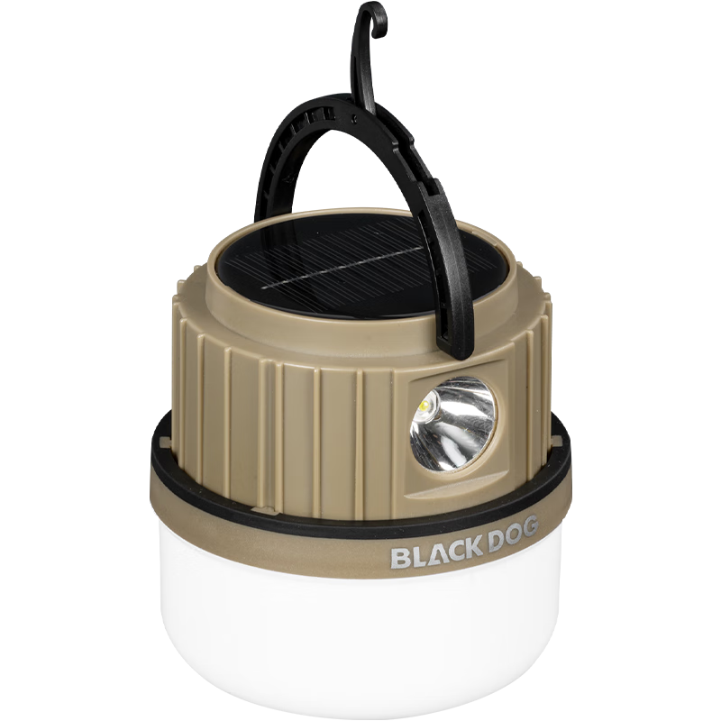 Солнечная многофункциональная лампа-фонарь для кемпинга Black Dog для экстренных случаев на открытом воздухе